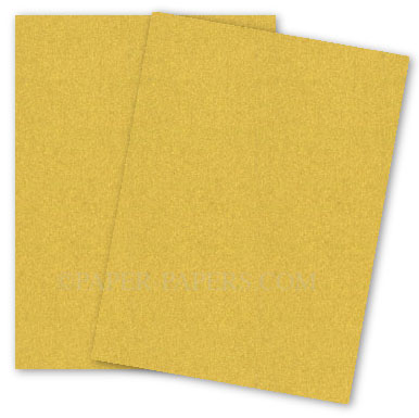 Curious Metallic - SUPER GOLD Paper - 80lb Text - 8.5 x 11 - 50 PK